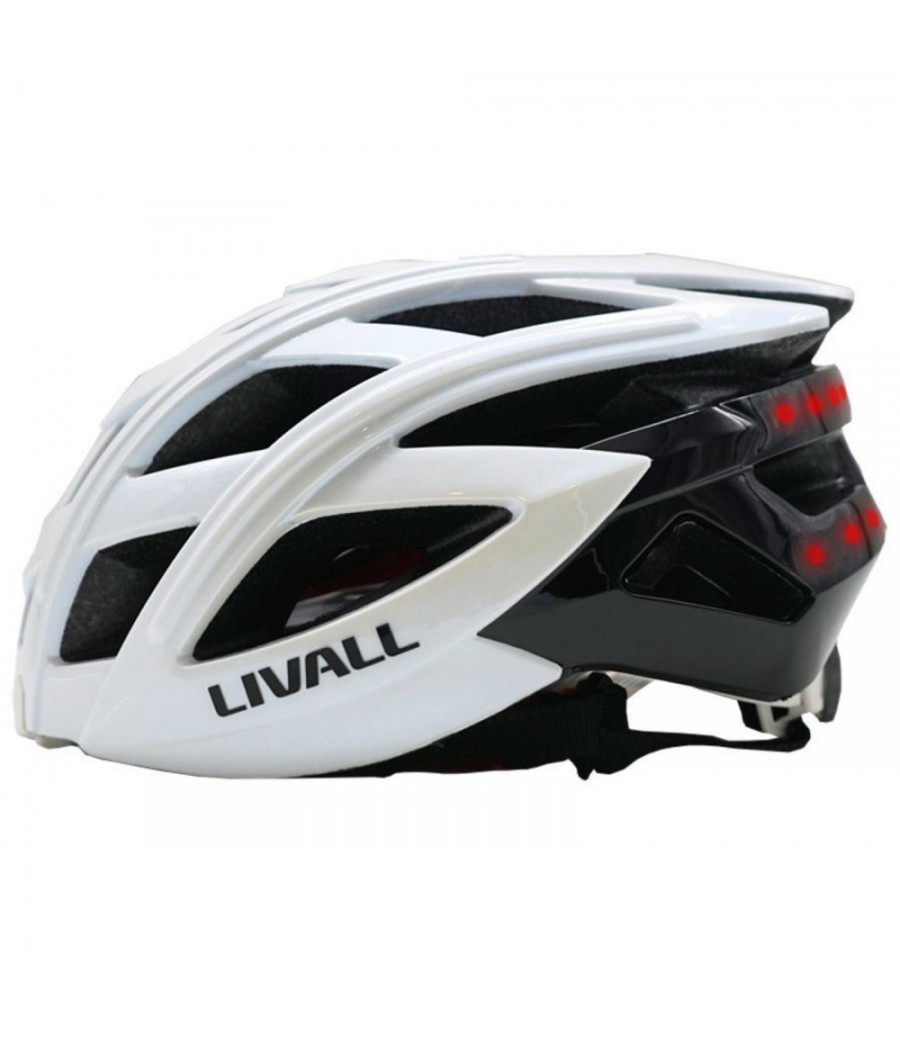 Livall BH60SE Neo Kask Rowerowy Biało-Czarny